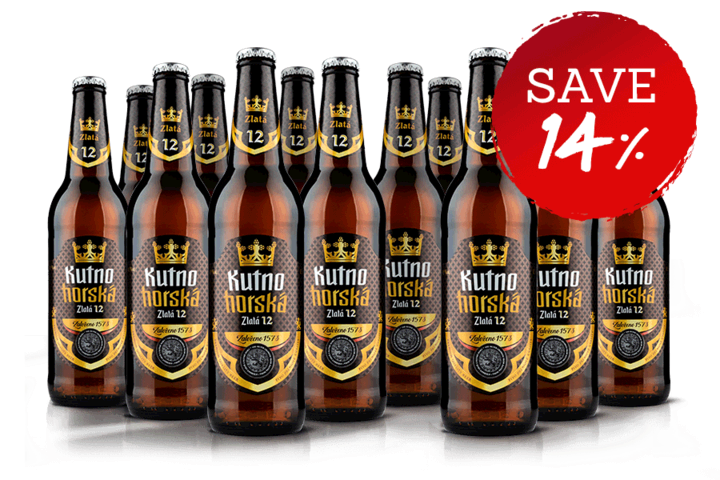 Kutna Hora Gold Lager 12 | Individual Beer Cases | Virgin Wines