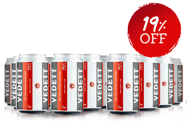 Vedett Extra Blonde | Individual Beer Cases | Virgin Wines