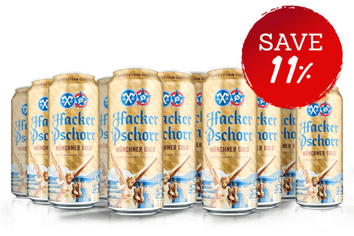 Hacker-Pschorr Munich Gold | Individual Beer Cases | Virgin Wines