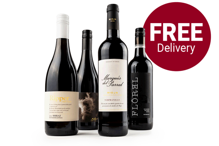 4 Bottle Red Welcome Offer | Red Wine Cases | Virgin Wines