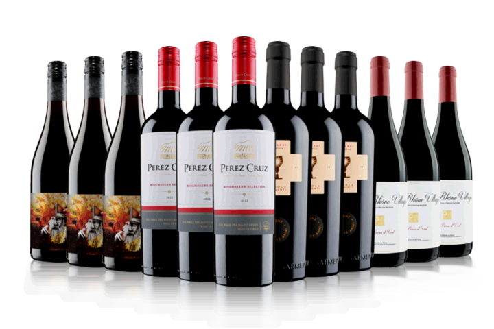 Aficionados Only 12 Bottle Red Wine Case | Red Wine Cases | Virgin Wines