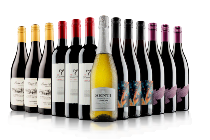 Customer Favourites Red Wine Case with Prosecco | Red and Sparkling ...