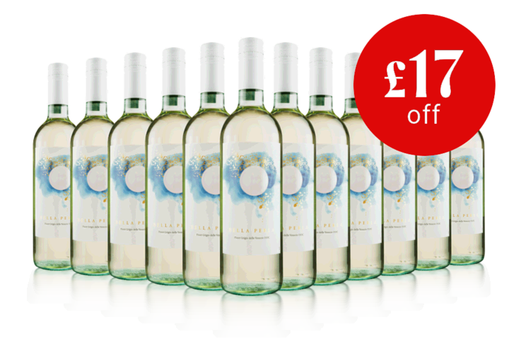 12 x Bella Perla Pinot Grigio delle Venezie DOC | White Wine Cases ...