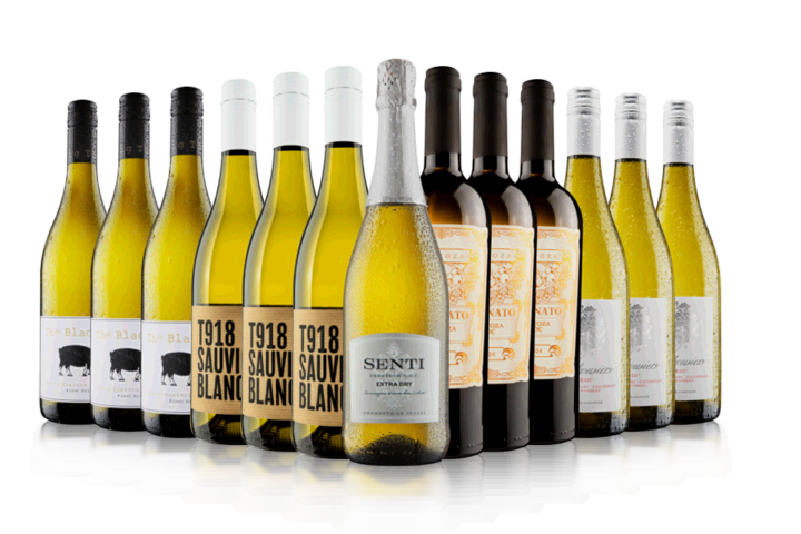 Customer Favourites White Wine Case with Prosecco | White and Sparkling ...