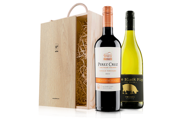 Deluxe Mixed Wine Duo in Wooden Gift Box | Virgin Wines