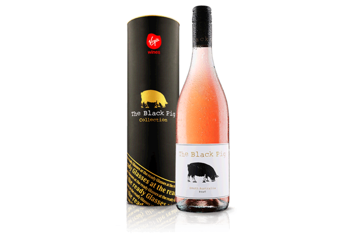 Black Pig Rose in Black Pig Gift Tube | Virgin Wines