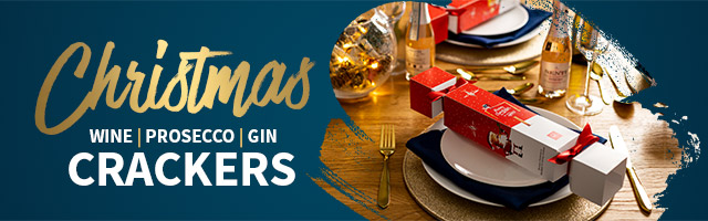 Alcohol Christmas Crackers 2021 | Wine, Prosecco & Gin Crackers ...